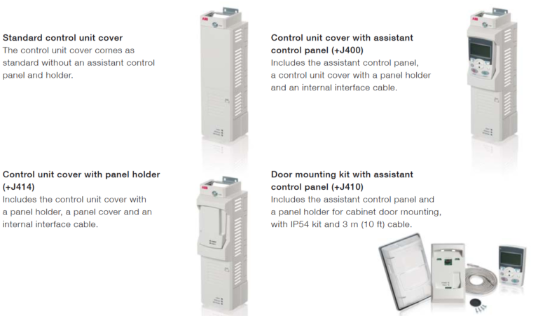 ABB ACS850 Drive Options Code & Optional Items - Click2Electro