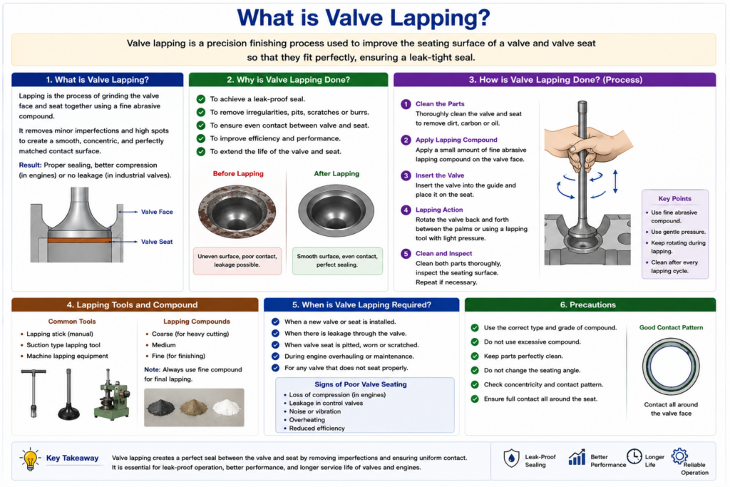 What is Valve Lapping? - Click2Electro